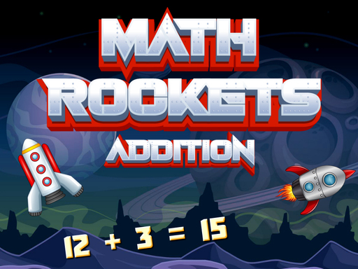 Math Rockets Addition Game Online | Play Fun Arithmetic Learning Games